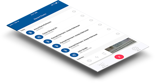 Machine Readable Zone Scanner